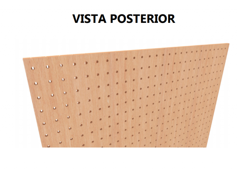 Panel Ranurado Perforado PR15 - Isoacústica